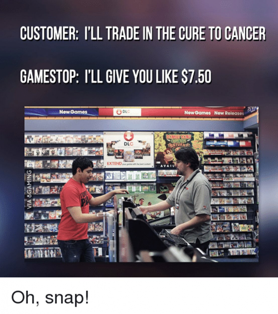 13 GameStop Memes That Will Make All Gamers Laugh - Meta Meme App